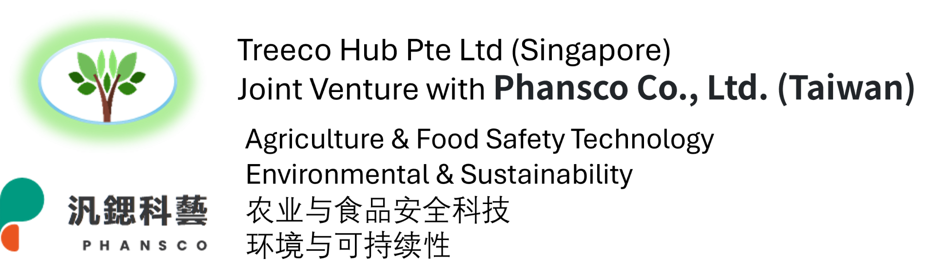 Singapore Business Holding Collaboration with Treeco Hub Ple LTD.